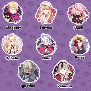Fire Emblem Stickers, Fire Emblem Fates Children, Fire Emblem Child ...
