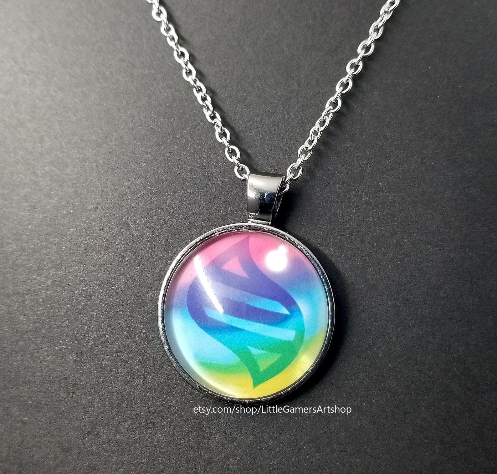 Pokemon Mega Stone Necklace Mega Stone Pendant Pokemon Mega - Etsy