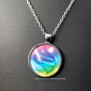 Pokemon Mega Stone Necklace, Mega Stone Pendant, Pokemon Mega Evolution ...