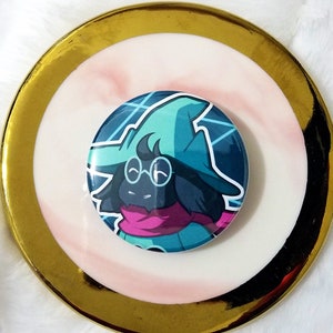 Deltarune Pin Back Buttons, Team Fun 1.75 Inch Button, 44mm Button ...