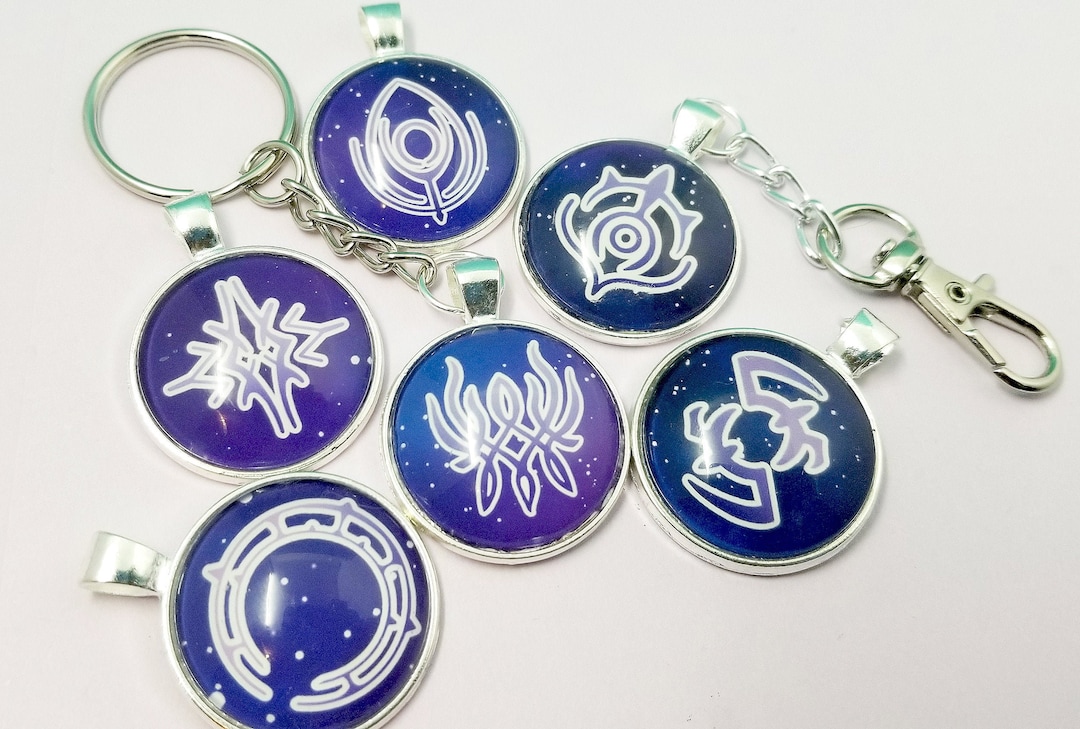 Crests of Fodlan Keychain , Fire Emblem Three Houses Key Chain, Pendant ...
