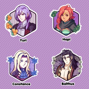 Ashen Wolves Vinyl Stickers, Fire Emblem Three Houses Stickers, War ...