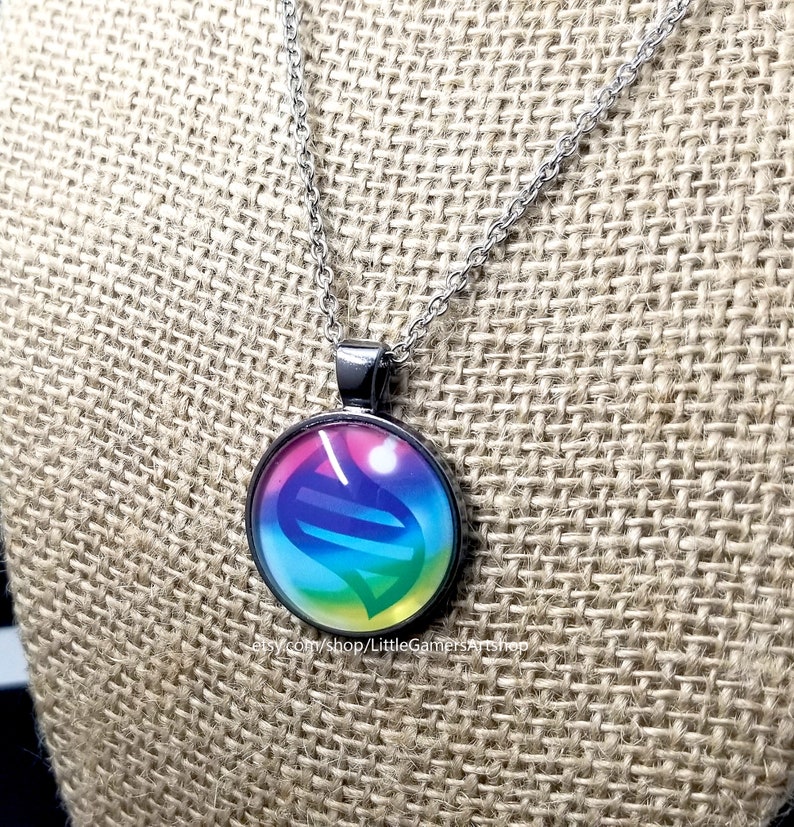 Pokemon Mega Stone Necklace Mega Stone Pendant Pokemon Mega - Etsy