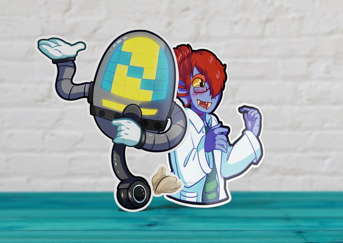 Underswap Vinyl Sticker Packs, Undertale Stickers, Die Cut Stickers - Etsy