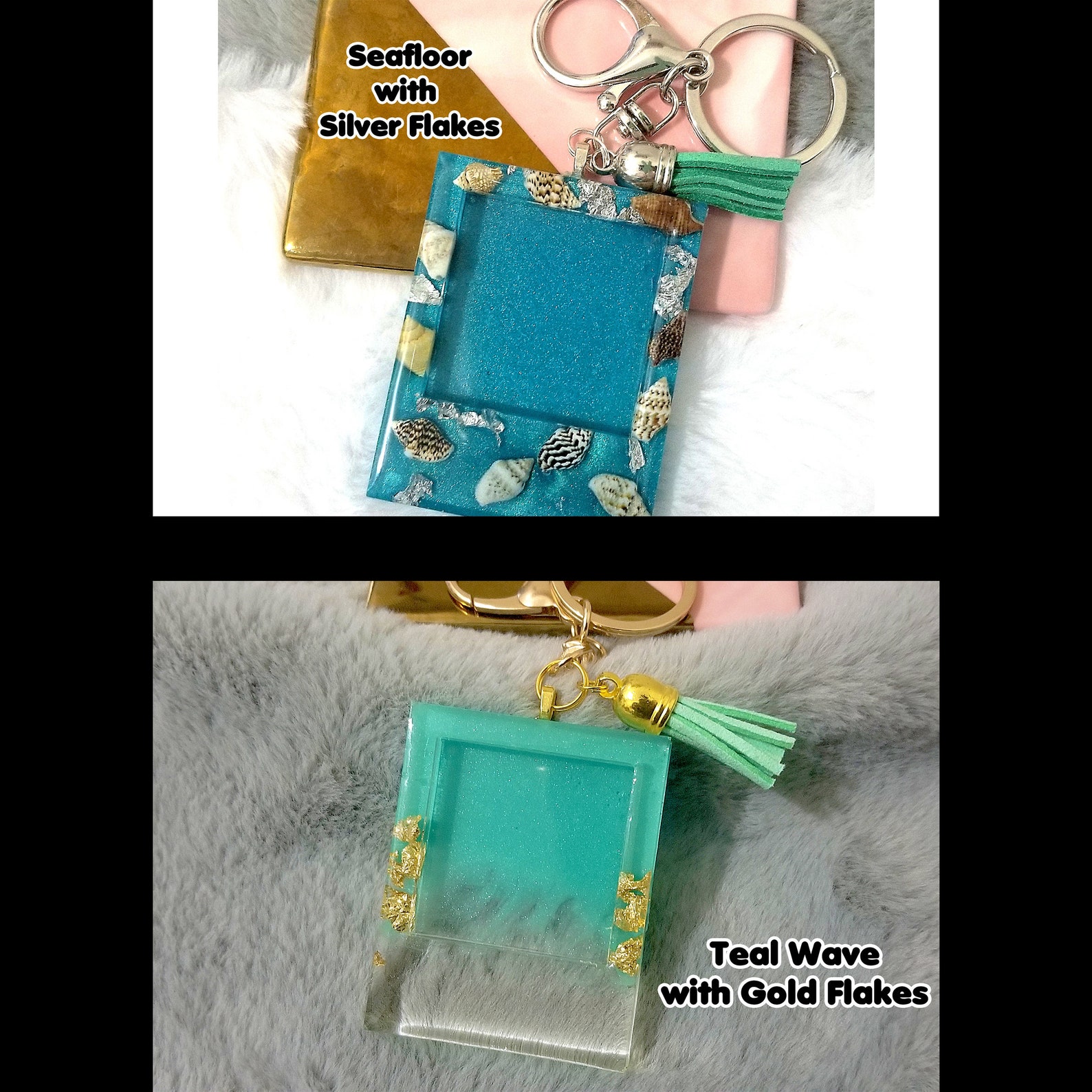 Custom Photo Charm, Personalized Photo Charm, Resin Charm Gift ...