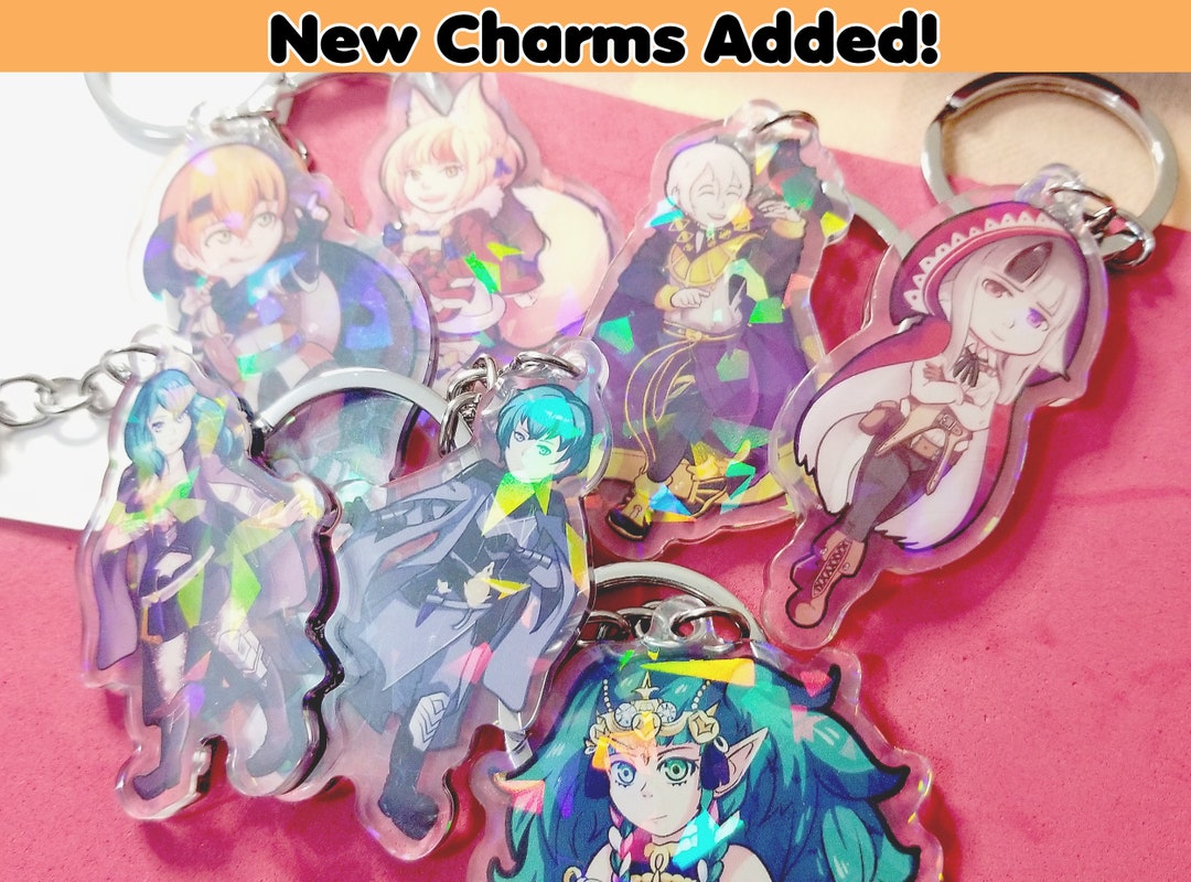 Fire Emblem Acrylic Charms, Fire Emblem Charm, Fire Emblem Keychain ...