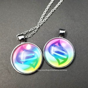 Pokemon Mega Stone Necklace, Mega Stone Pendant, Pokemon Mega Evolution ...