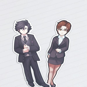 RFA Mystic Messenger Sticker Pack, Mystic Messenger Stickers, Matte ...