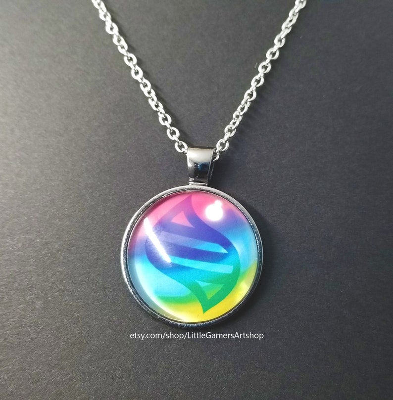 Pokemon Mega Stone Necklace Mega Stone Pendant Pokemon Mega - Etsy