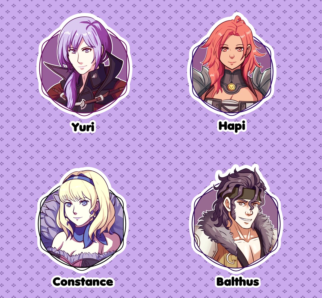 Ashen Wolves Three Hopes Vinyl Stickers, Fire Emblem Three Hopes ...