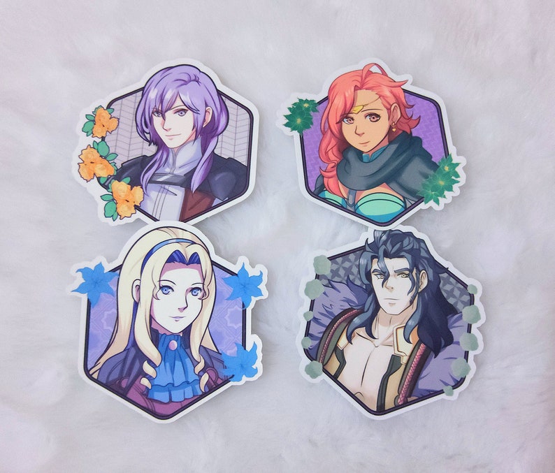 Ashen Wolves Vinyl Stickers Fire Emblem Three Houses - Etsy