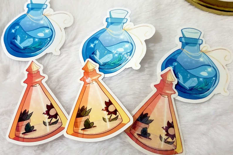 Potion Stickers, Planner Stickers, Laptop Stickers, Vinyl Stickers ...