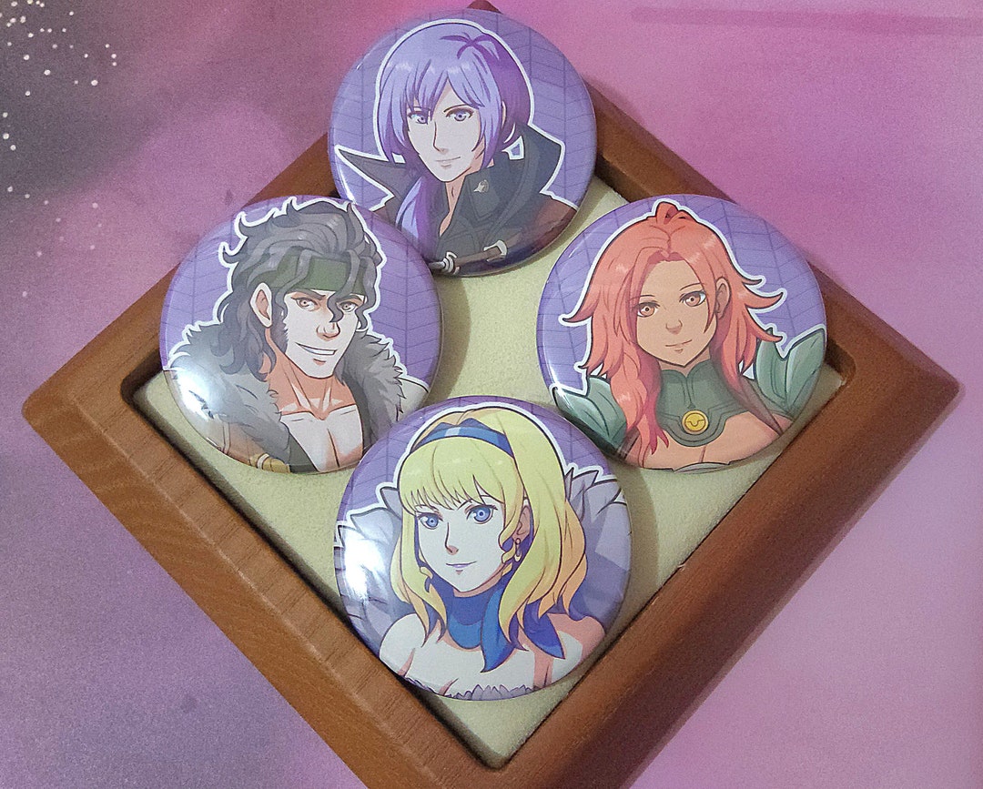 Ashen Wolves - 3 Hopes Buttons, 1.75 Inch Button, 44mm Button, Ashen ...