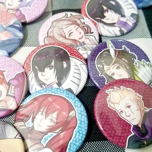 Fire Emblem Awakening Second Gen Children Buttons, FE 13 Child Units ...