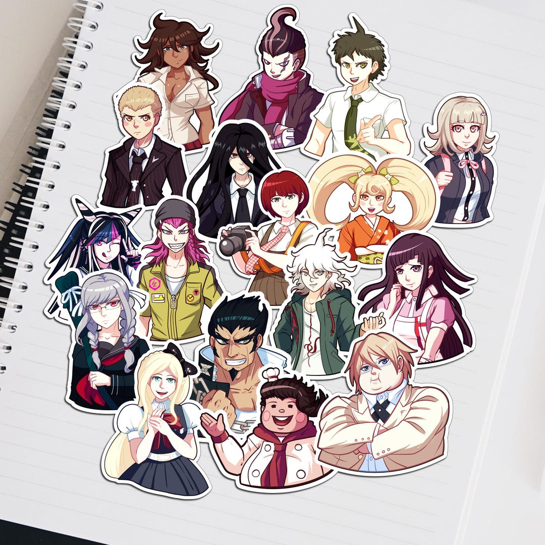 Danganronpa 2 Stickers, Goodbye Despair Class 77th Die Cut Stickers - Etsy