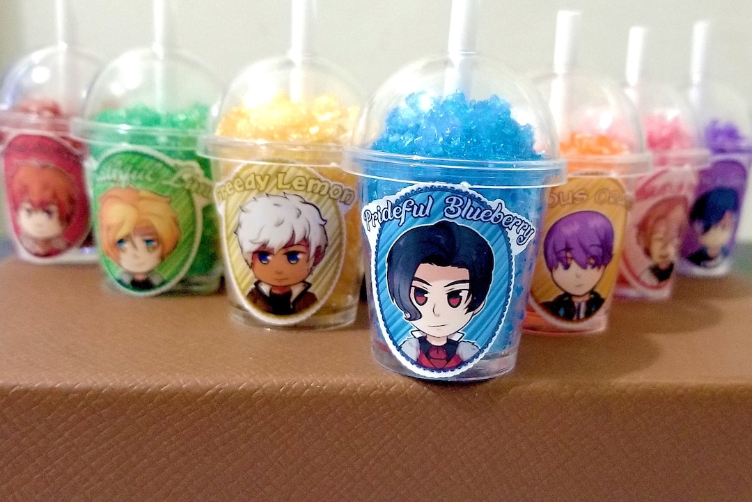 Obey Me Slushie Keychain, Obey Me Shall We Date Demon Accessory, Obey ...