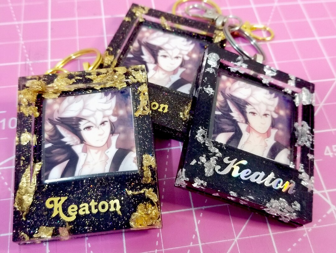 Keaton Resin Photo Keychain, Fire Emblem Fates Key Chain, Fire Emblem ...