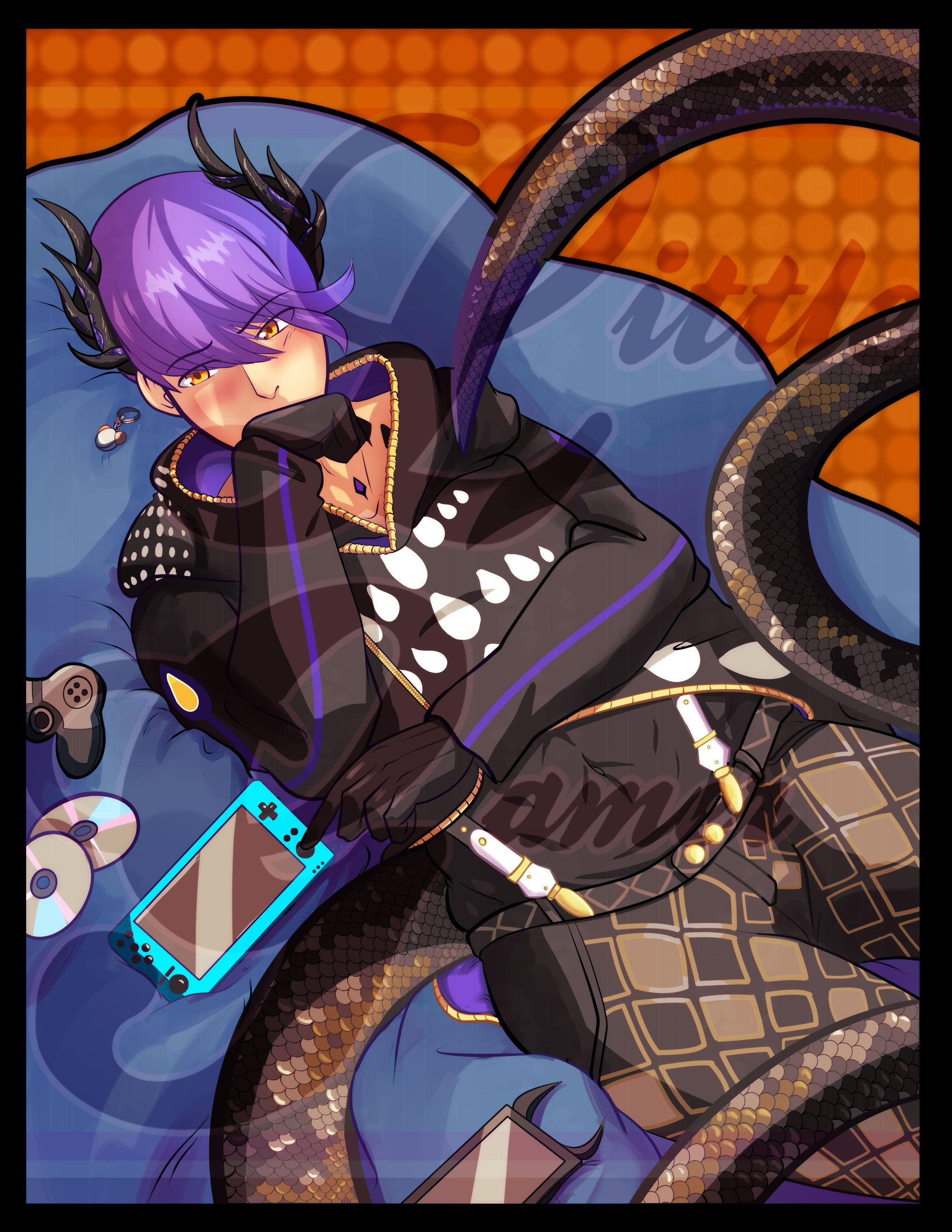 Majolish Leviathan Print 4 X6 or 8.5 X 11 Obey Me Shall | Etsy