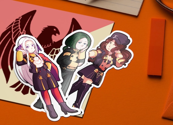 Black Eagles Die Cut Vinyl Stickers Fire Emblem Three Houses | Etsy