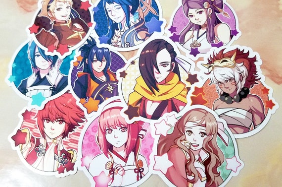 Fire Emblem Fates Vinyl Stickers First Gen Hoshidan Route - Etsy