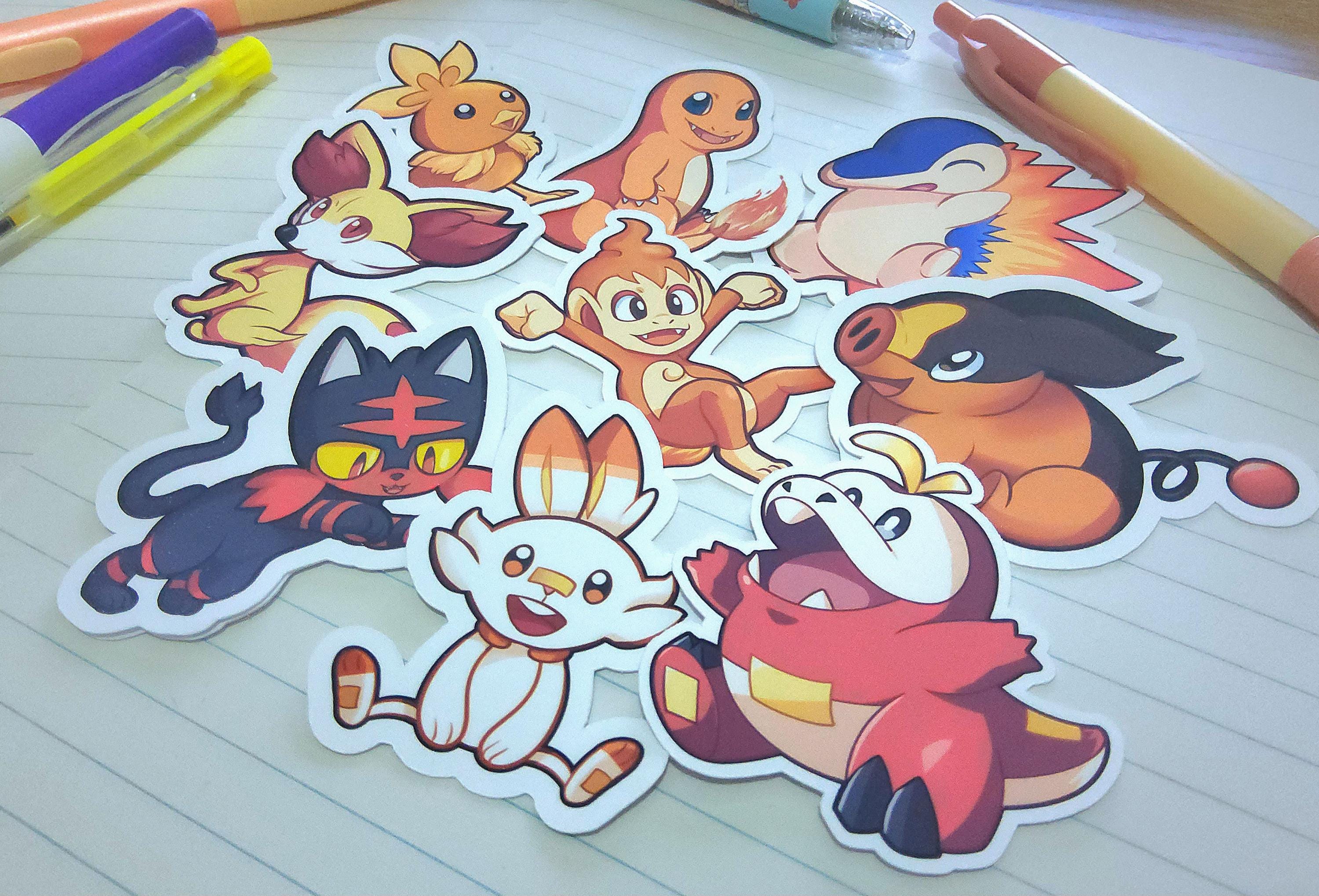 Pokemon Fire Starters In Order