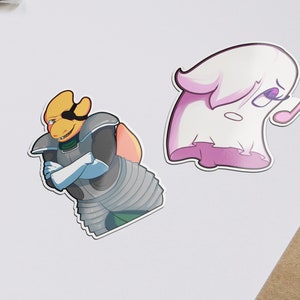 Underswap Vinyl Sticker Packs, Undertale Stickers, Die Cut Stickers - Etsy