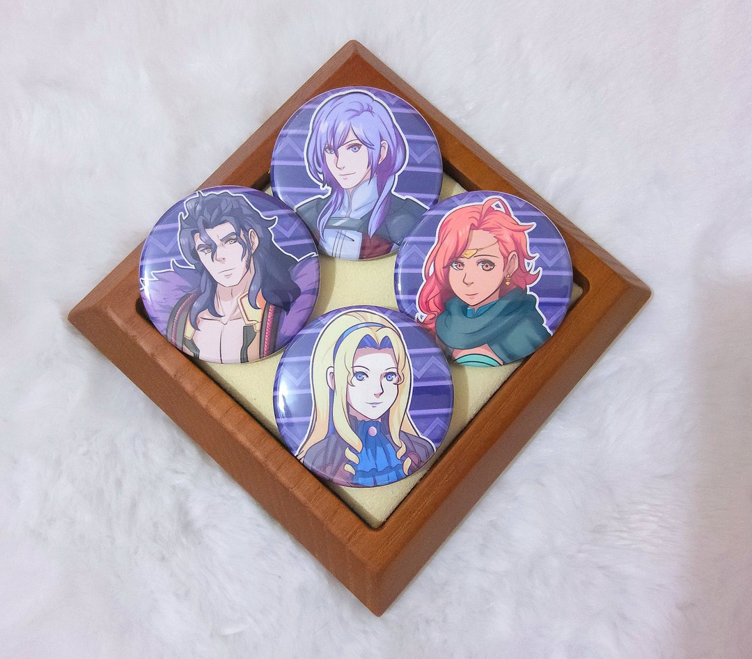 Ashen Wolves - War Phase Buttons, 1.75 Inch Button, 44mm Button, Ashen ...