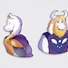 Underswap Vinyl Sticker Packs, Undertale Stickers, Die Cut Stickers - Etsy