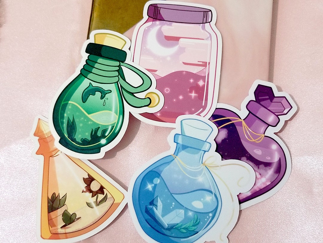 Potion Stickers, Planner Stickers, Laptop Stickers, Vinyl Stickers ...