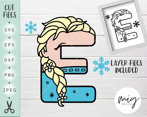 A svg Alphabet Font letter A svg Anna Frozen A svg Frozen svg Anna ...