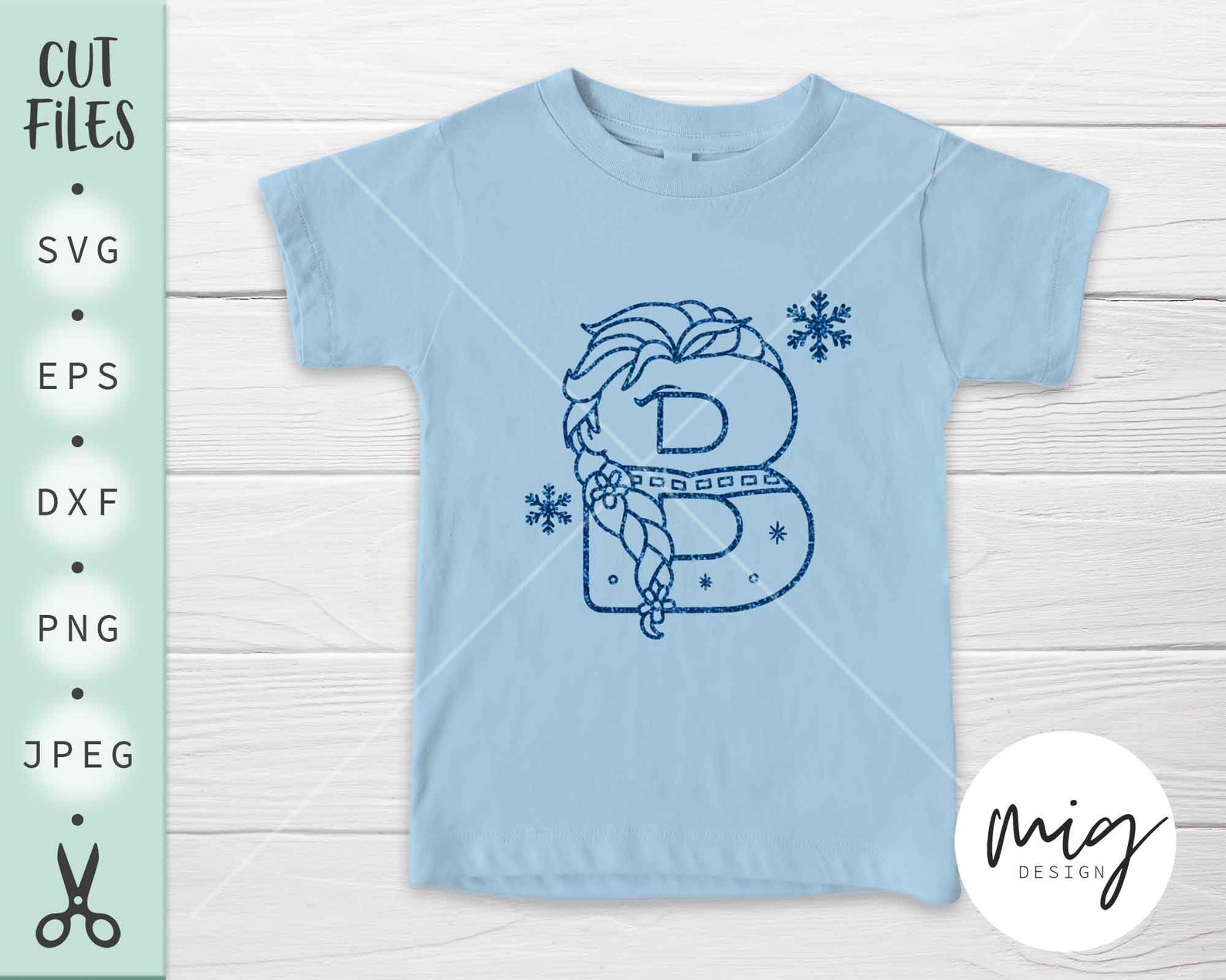 Letter Frozen Svg Frozen Letter B Svg Frozen Svg Elsa B - Etsy