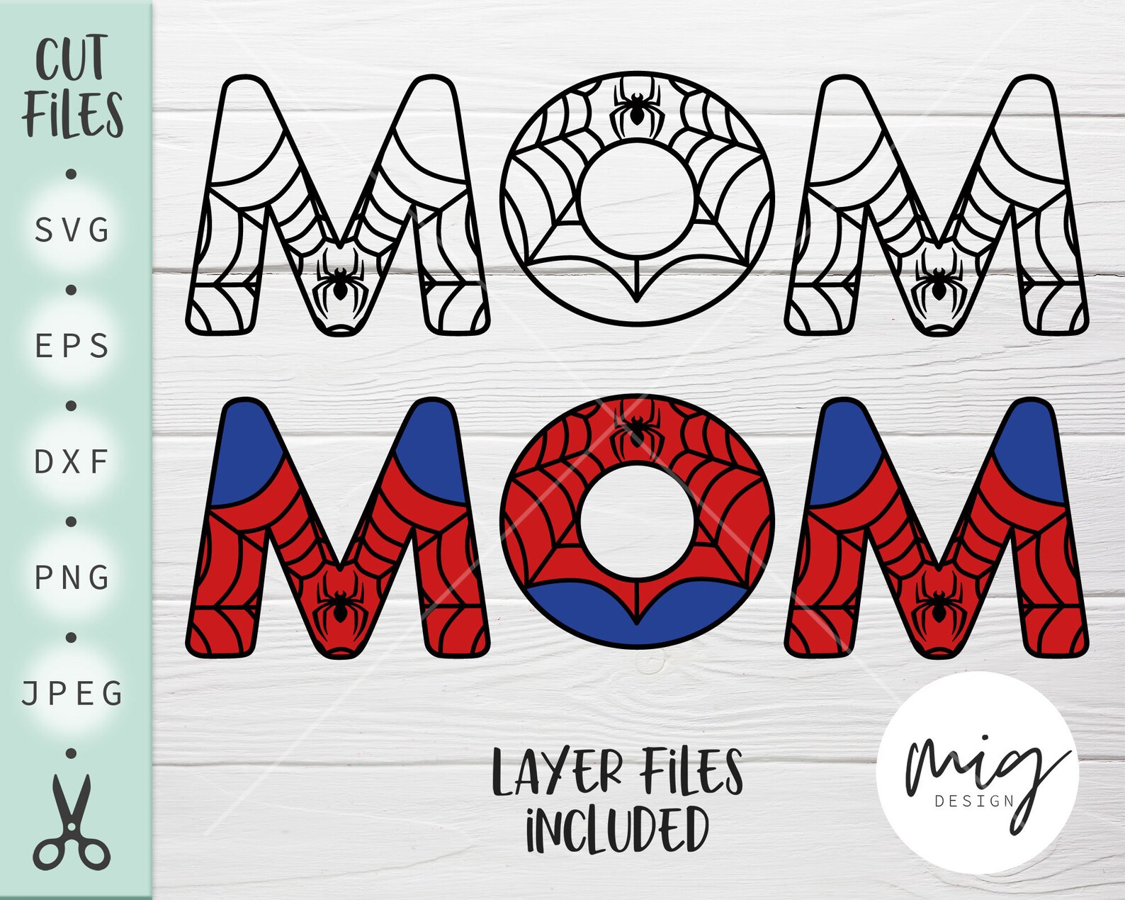 Mom Spider Svg Mom of the Birthday Boy Svg Spider Birthday - Etsy Hong Kong