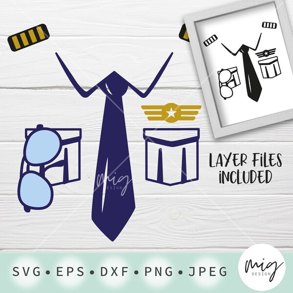Pilot Svg - Etsy
