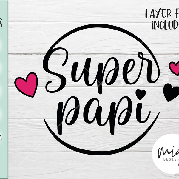 Super Dad Svg - Etsy