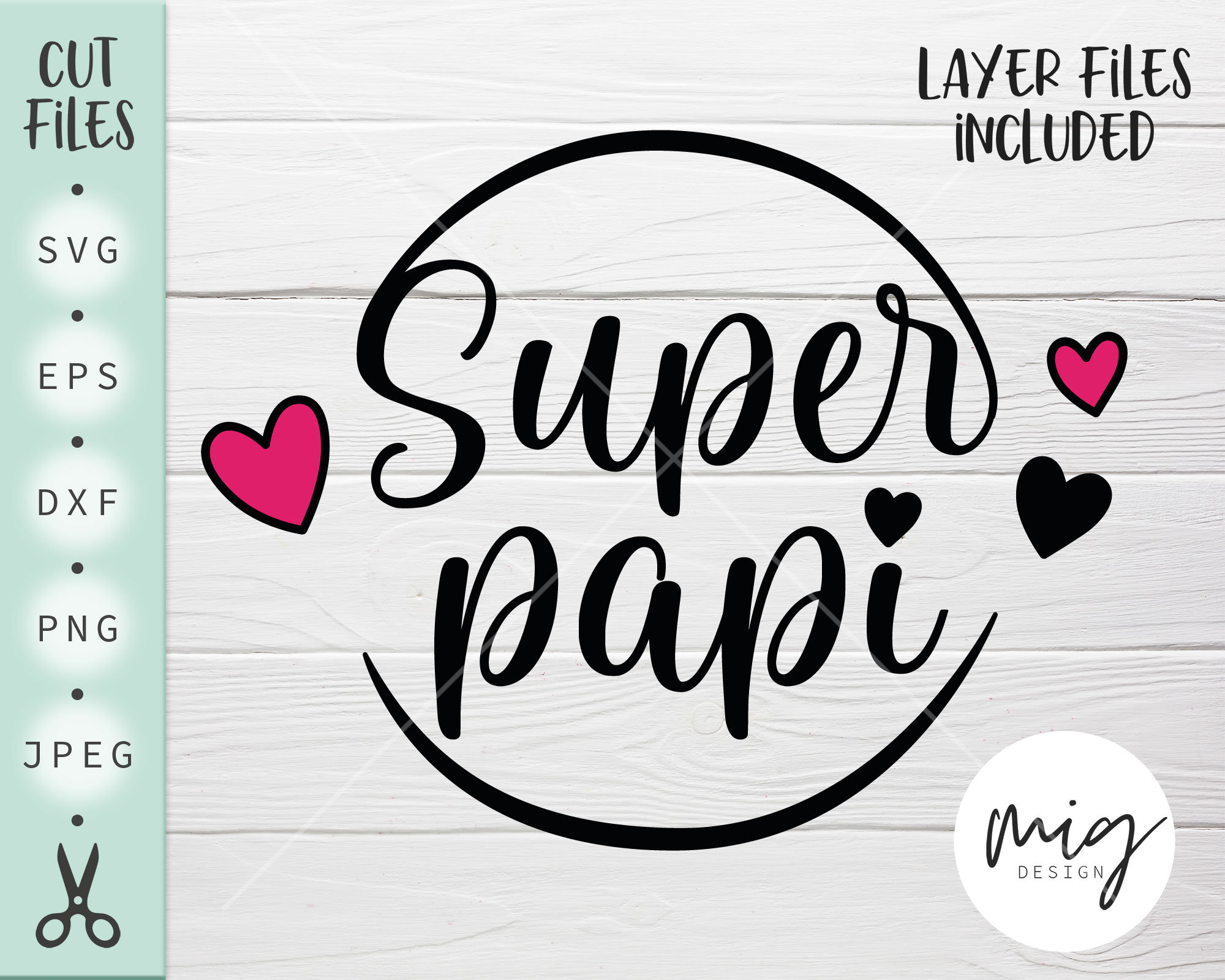 Super papi svg Papi svg Daddy svg Dad life SVG | Etsy