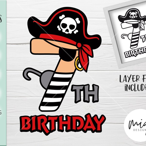 Pirate Birthday Shirt - Etsy