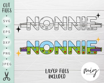 Toy Story Nonnie Svg - Etsy