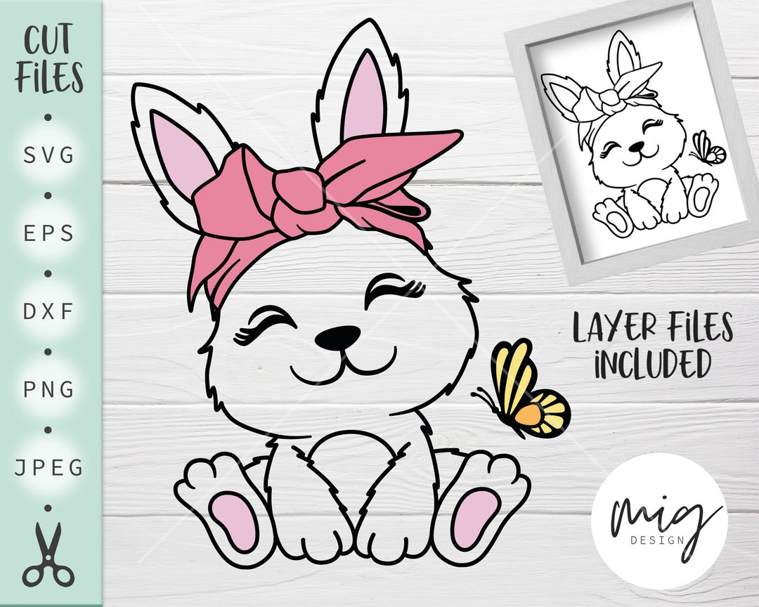 Kaninchen svg Hase svg Safari Tier svg Osterhase svg - Etsy.de