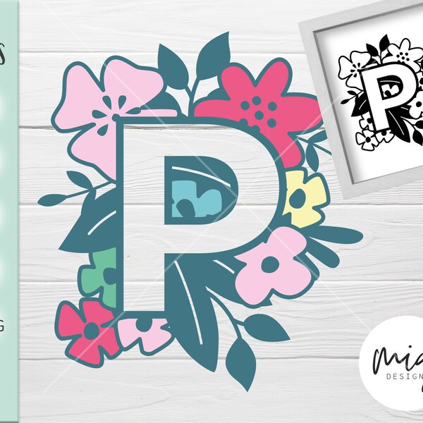Letter P Svg - Etsy