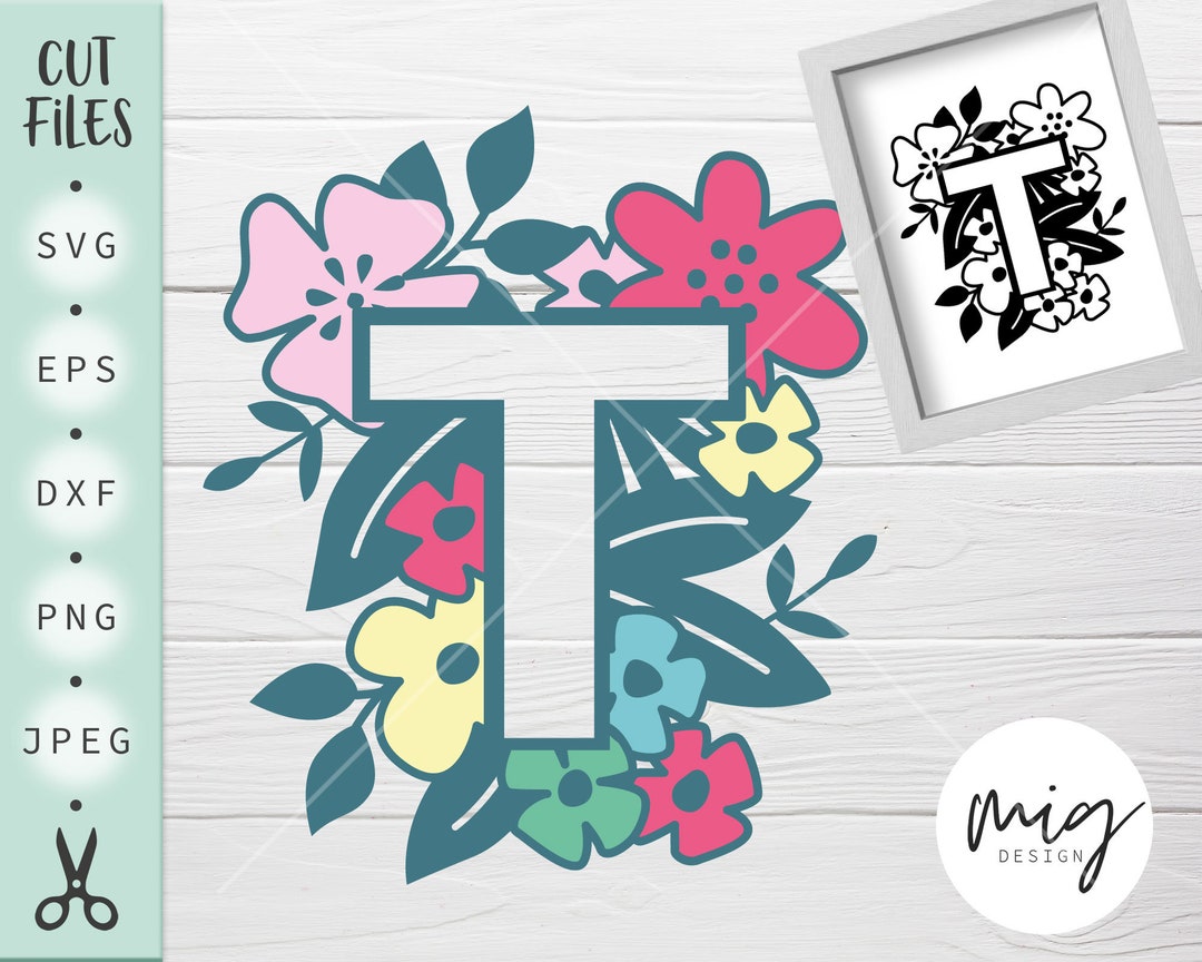 Letter T Layered Svg Starbucks Letter Svg T Svg Sticker - Etsy