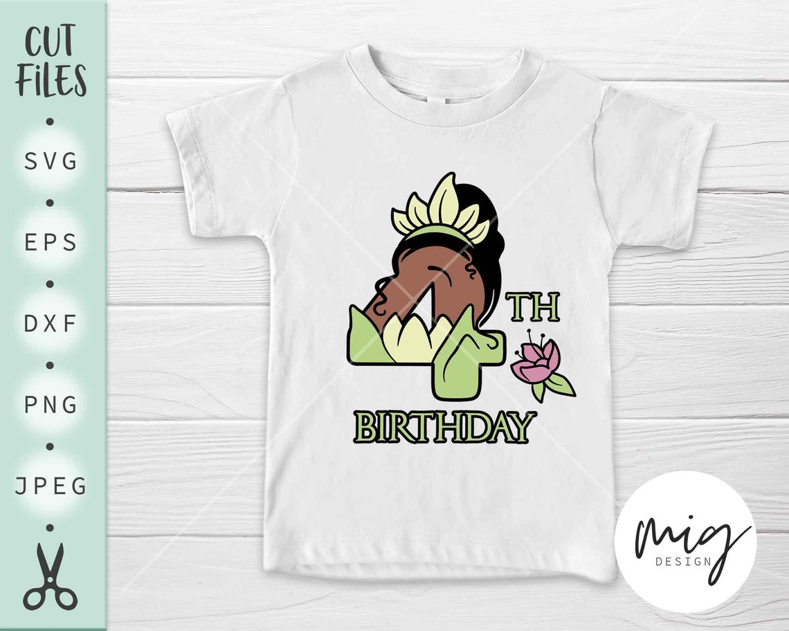 Tiana Svg Princess Tiana Svg Tiana Birthday Svg 4th - Etsy Canada