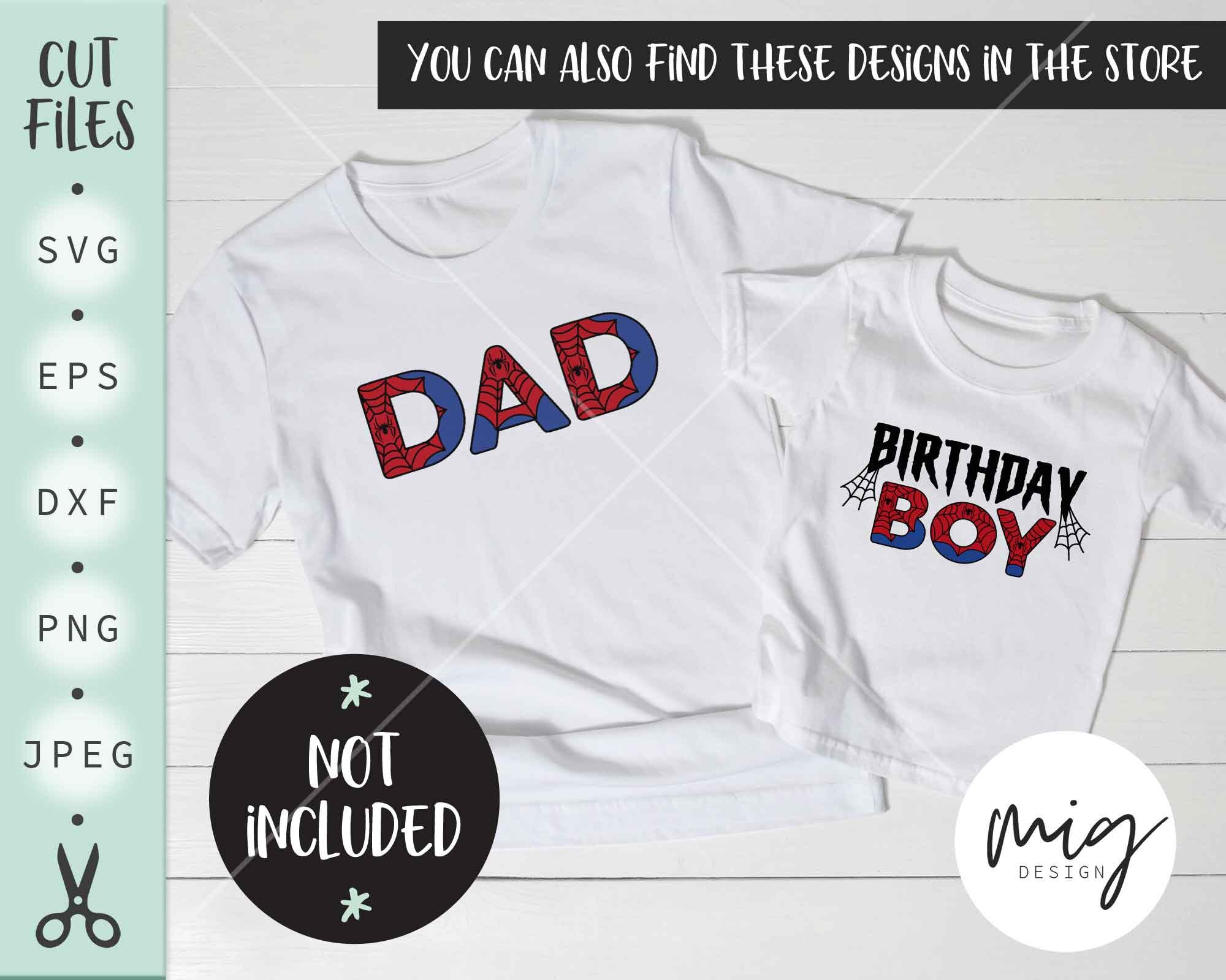 Mom Spider Svg Mom of the Birthday Boy Svg Spider Birthday - Etsy Hong Kong