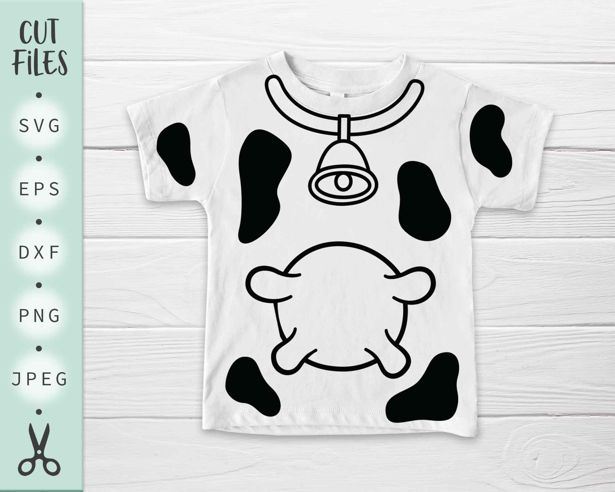Cow SVG, Cow shirt svg, Cow costume svg, Animals costume, vaca svg ...