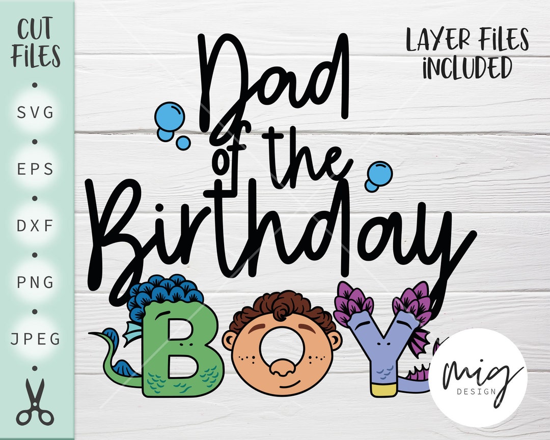 Luca Birthday Svg Dad of the Birthday Boy Luca Svg Luca Dad - Etsy