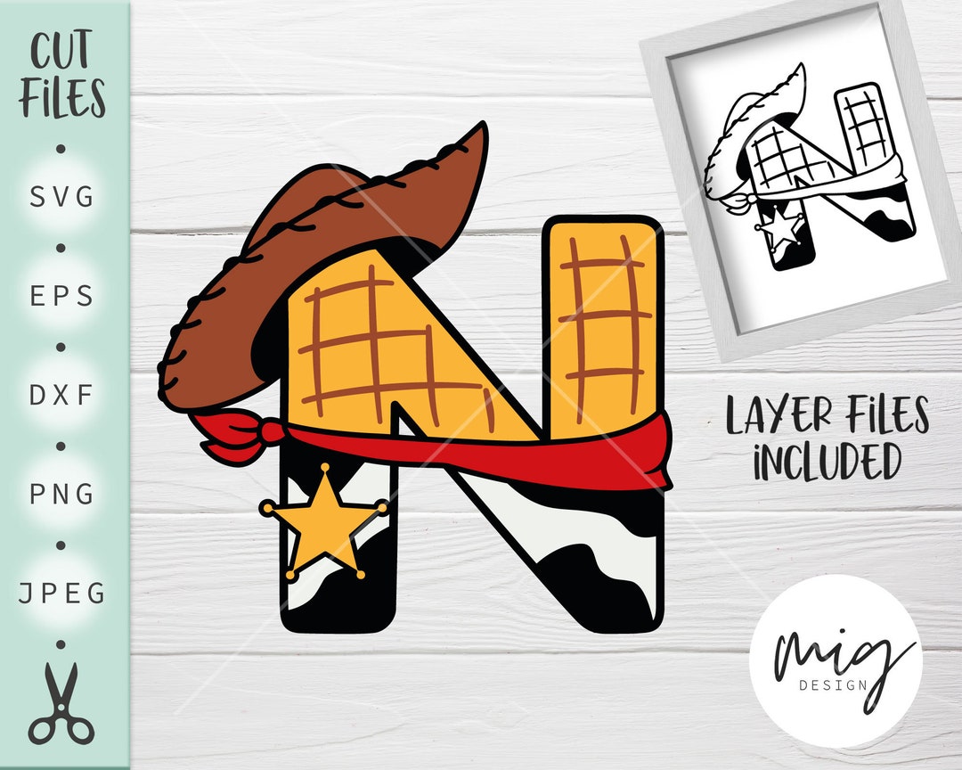 Letter Cowboy Svg Sheriff Svg Vaquero Letter Svg Letter A - Etsy