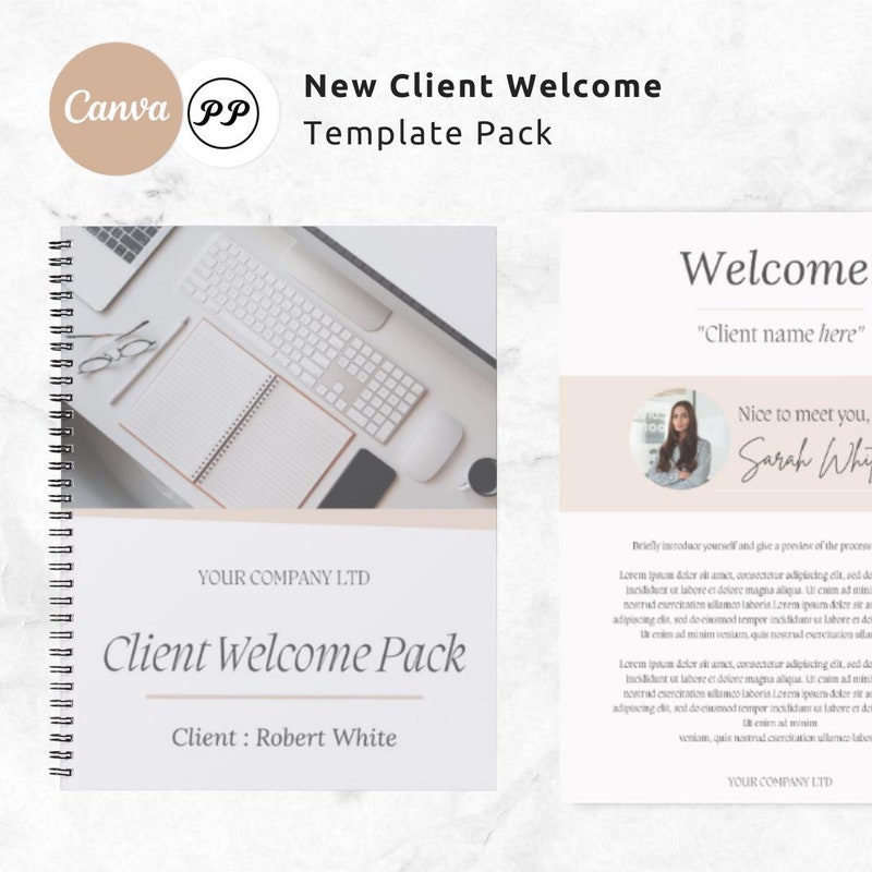 Welcome Packet Template - Etsy