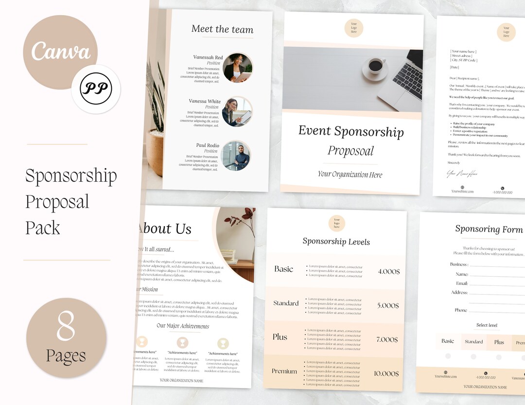 Fundraising Event Template , Fundraising Proposal , Event Letter ...
