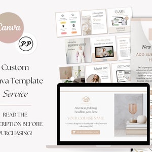 Custom Canva Design , Personalized Template , Custom Templates ...