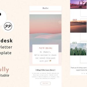 Flodesk Templates ,flodesk Email Template , Editable Newsletter ...
