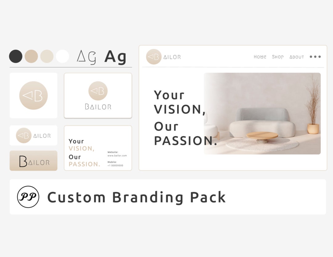 Custom Branding Template, Custom Logo, Custom Design Service , Custom ...